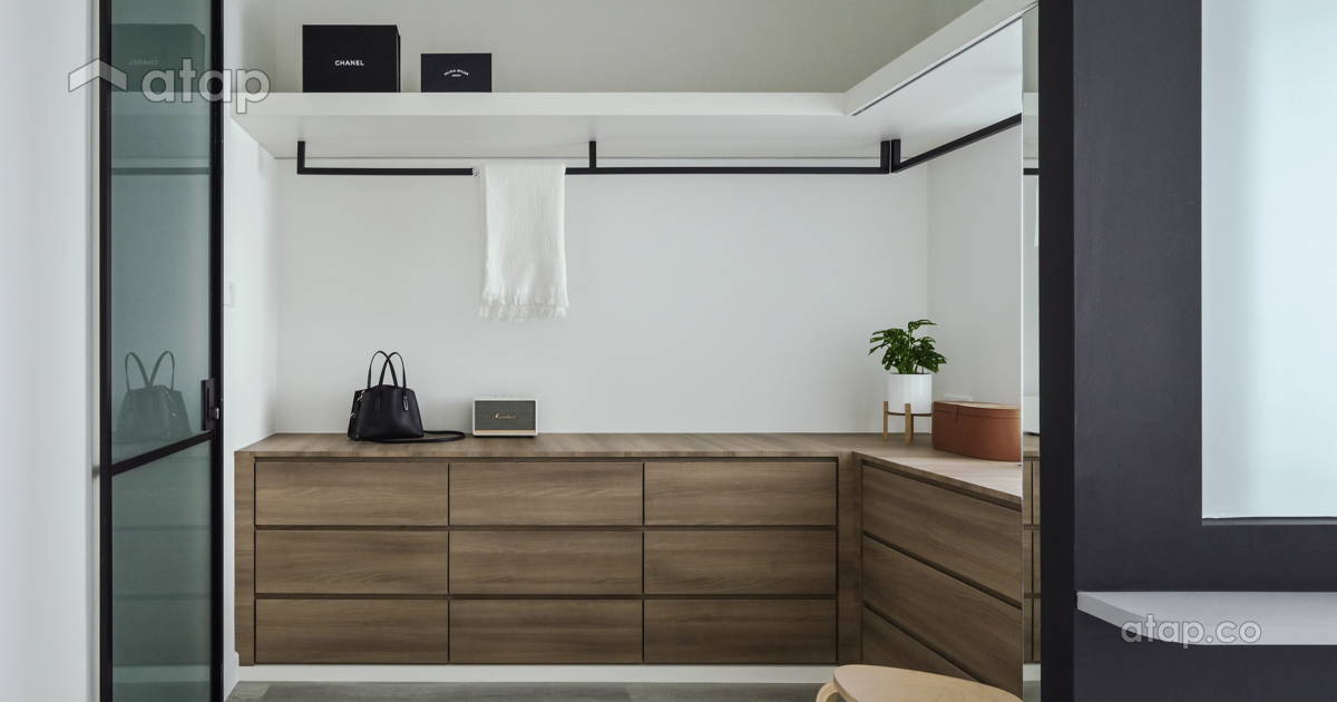 Contemporary Minimalistic Bedroom condominium design ideas & photos ...