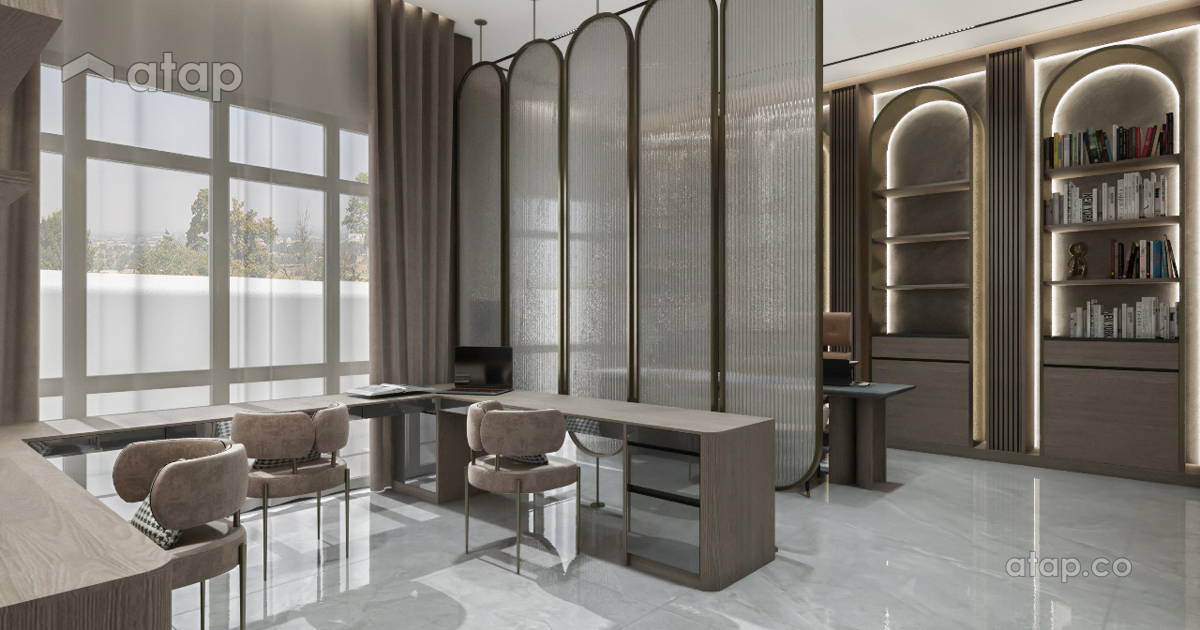 Contemporary Modern Study Room bungalow design ideas & photos Malaysia ...