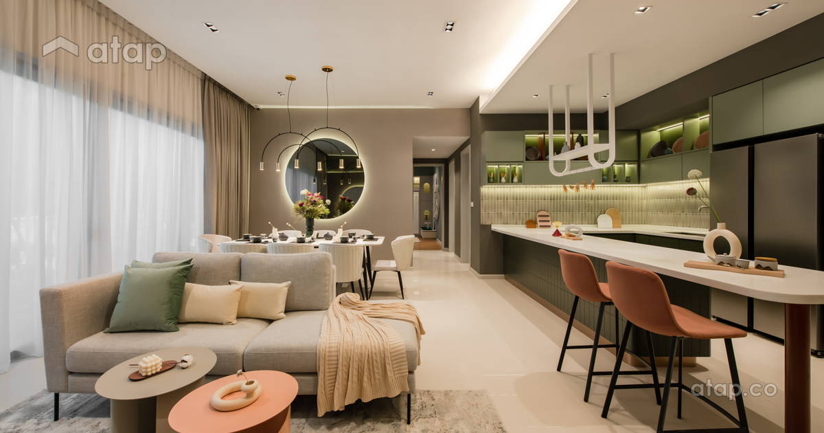 THE ORIGINS: 元の condo, Sunway Bukit Jalil interior design renovation ...