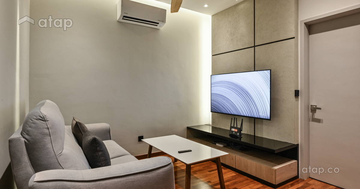 Contemporary Minimalistic Family Room terrace design ideas & photos ...