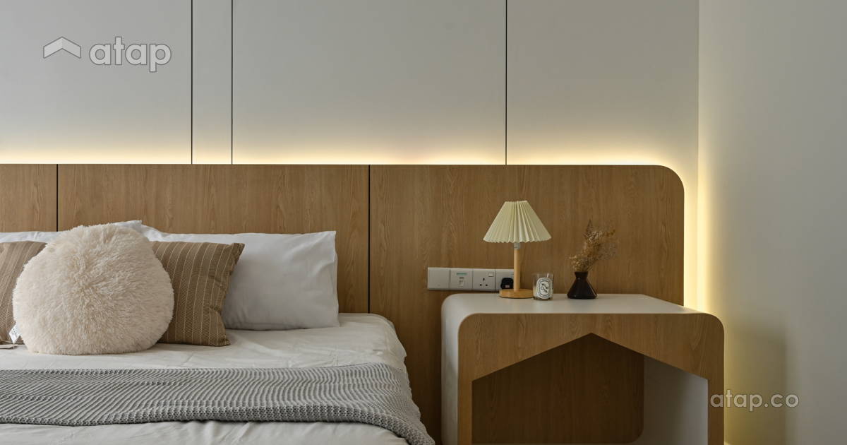 Zen Bedroom condominium design ideas & photos Malaysia | Atap.co