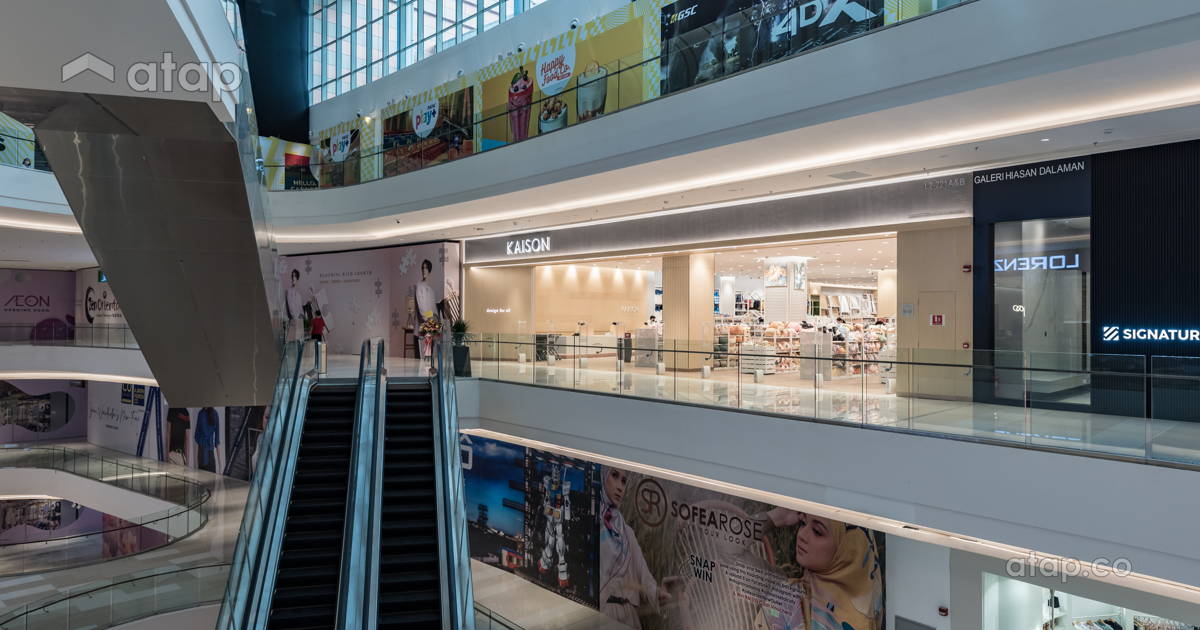 Minimalistic Scandinavian Retail shopping mall design ideas & photos Malaysia | Atap.co