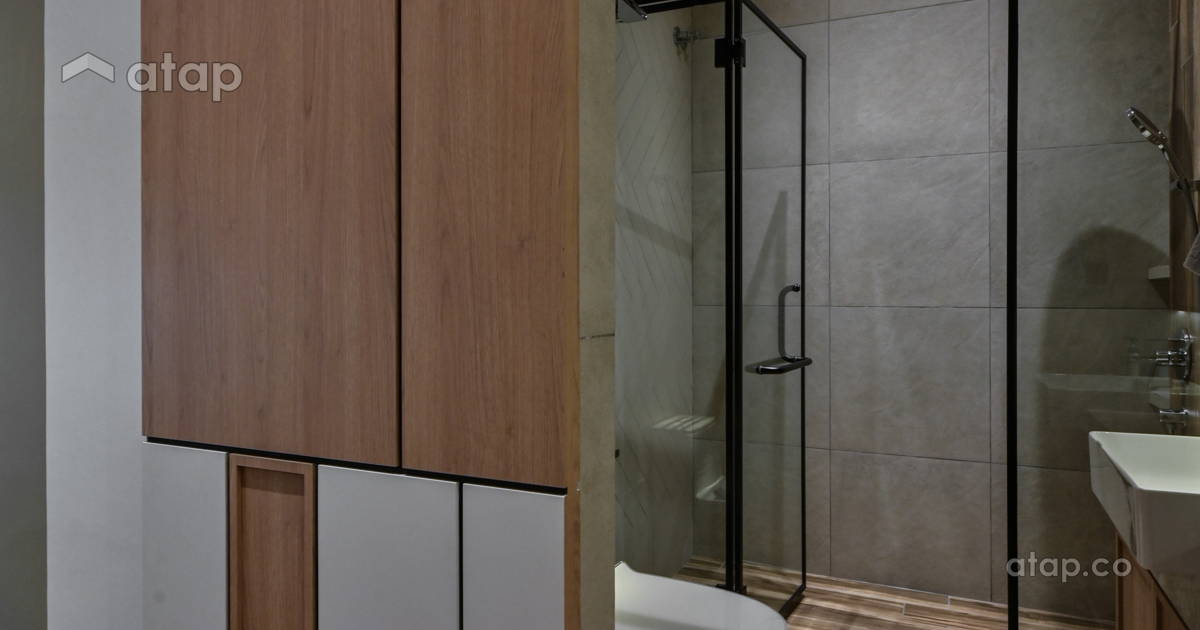 Contemporary Minimalistic Bathroom terrace design ideas & photos ...