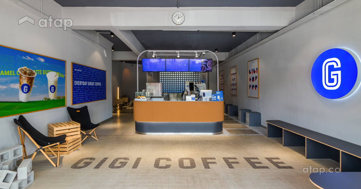 GIGI Coffee Bandar Puteri interior design renovation ideas, photos and ...