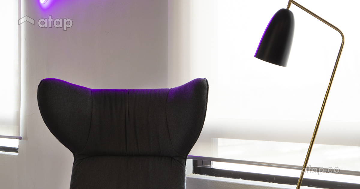 Contemporary Modern Office Study Room skyscraper design ideas & photos ...