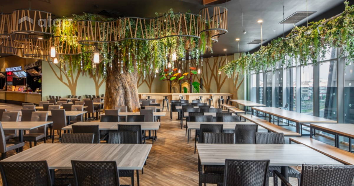 The Woodland @ Aeon Nilai Shopping Mall interior design renovation ...