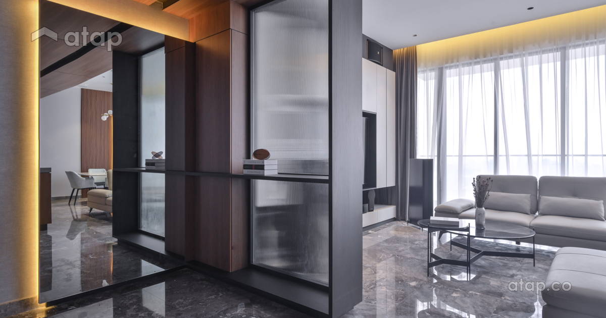 Contemporary Modern Foyer condominium design ideas & photos Malaysia ...