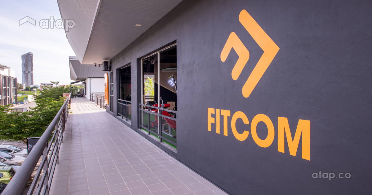 Industrial Exterior shophouse design ideas & photos Malaysia | Atap.co