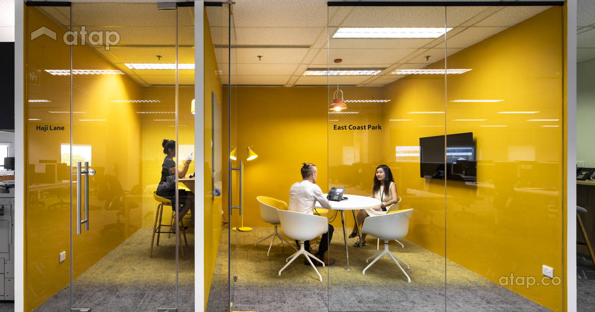 Minimalistic Modern Office Study Room skyscraper design ideas & photos ...