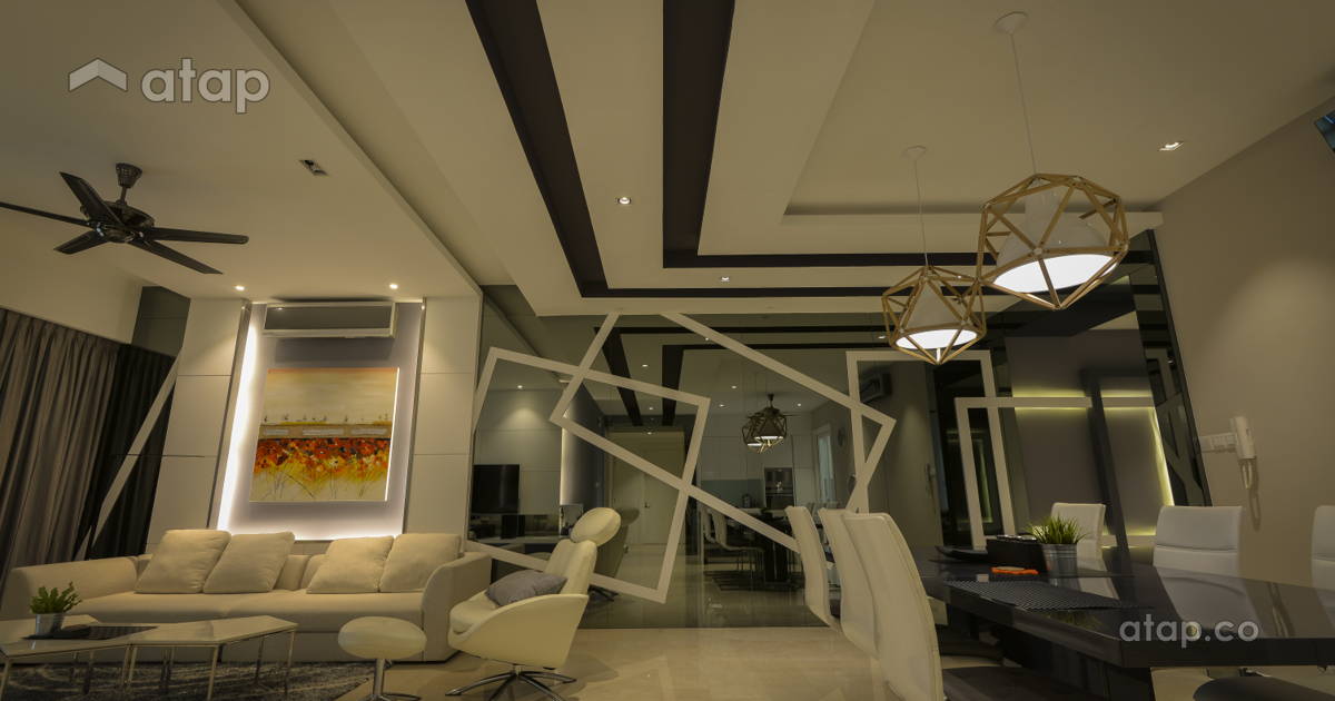 Minimalistic Modern Living Room condominium design ideas & photos ...