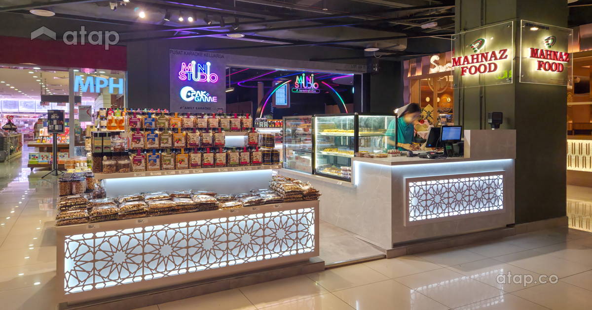 Food Kiosk Design | Mahnaz Food | DPULZE Shopping Centre Cyberjaya ...