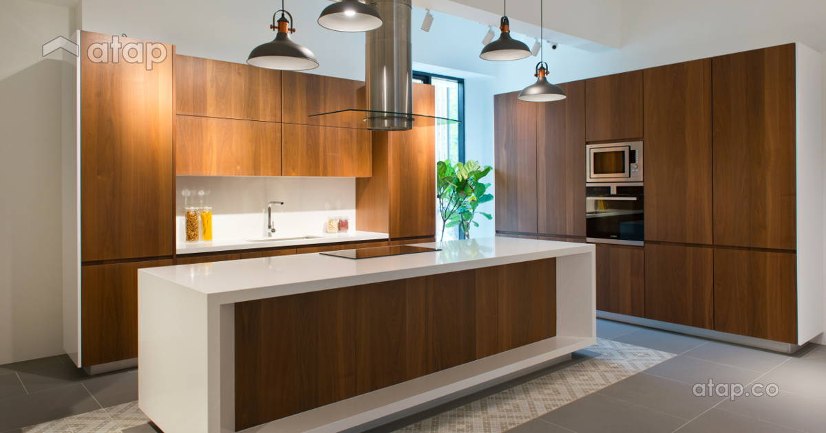 Contemporary Modern Kitchen Retail shophouse design ideas & photos ...