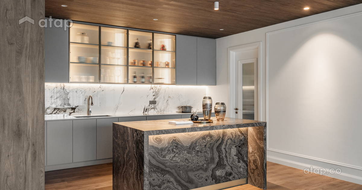Classic Modern Kitchen condominium design ideas & photos Malaysia | Atap.co