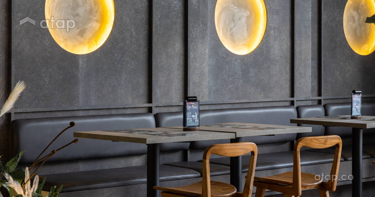 Industrial Minimalistic F&B shopping mall design ideas & photos ...