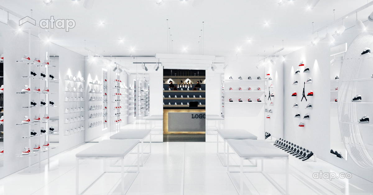 Modern Retail shophouse design ideas & photos Malaysia | Atap.co