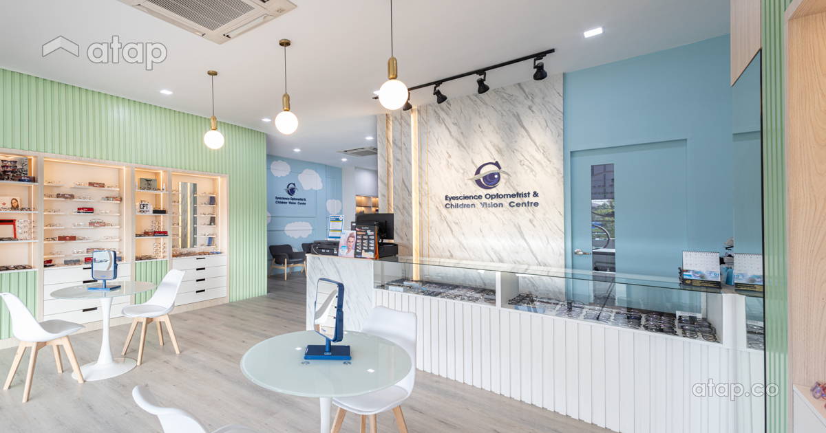 EYESCIENCE OPTOMETRIST AND CHILDREN VISION CENTRE interior design ...
