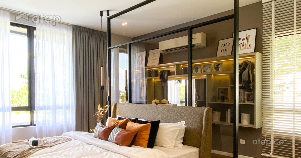 Retro Zen Bedroom Study Room terrace design ideas & photos Malaysia ...