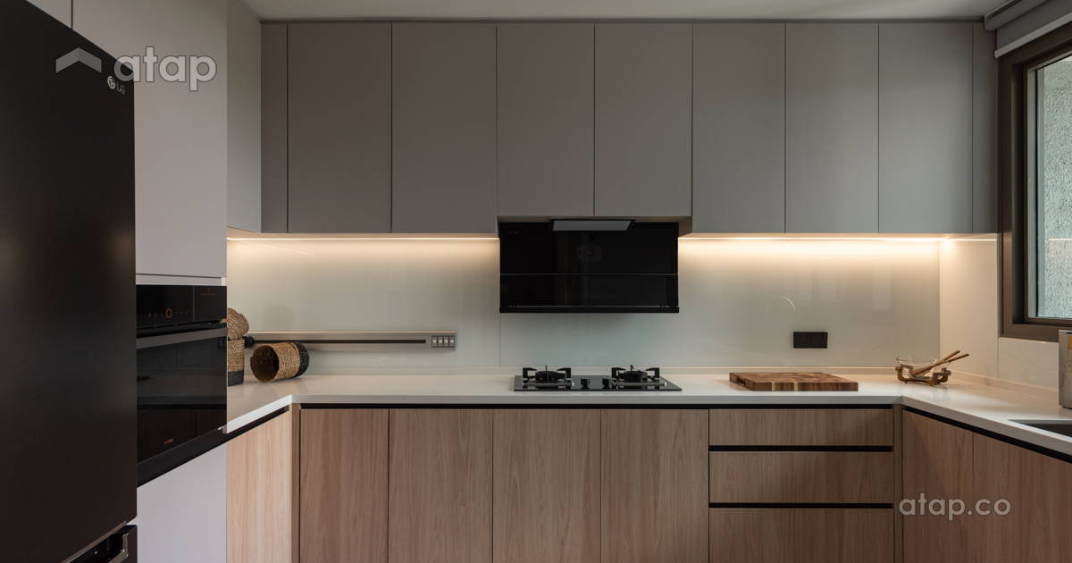 Contemporary Minimalistic Kitchen condominium design ideas & photos ...