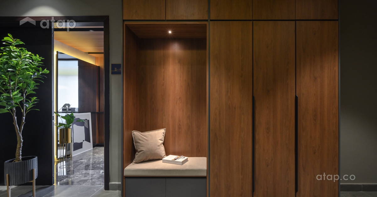 Contemporary Modern Foyer condominium design ideas & photos Malaysia ...