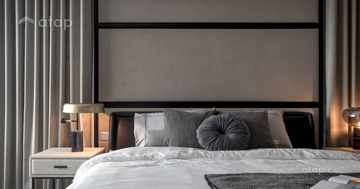 Contemporary Minimalistic Bedroom semi-detached design ideas & photos ...