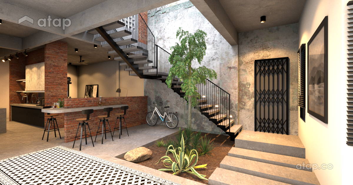 Rustic Villa architectural & interior design renovation ideas, photos ...