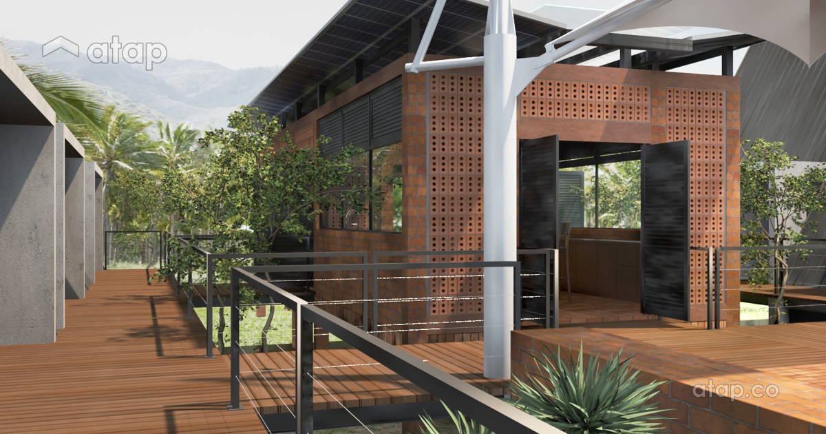 Asian Rustic Exterior others design ideas & photos Malaysia | Atap.co