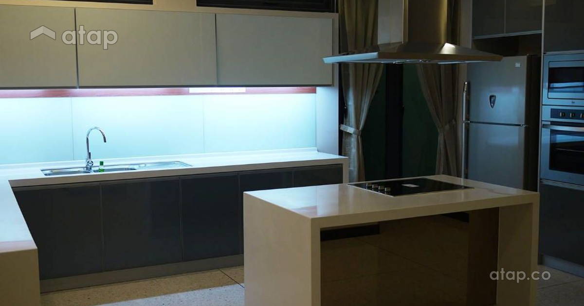 Contemporary Modern Kitchen semi-detached design ideas & photos ...