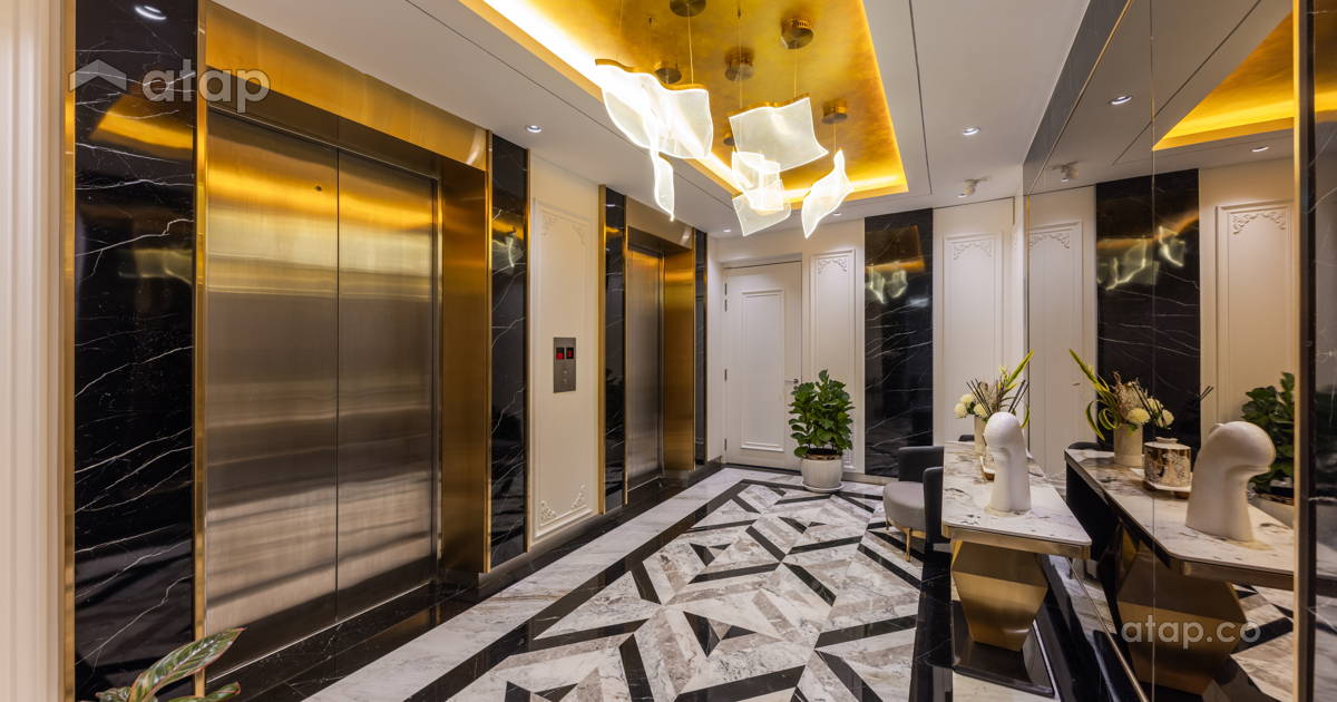 Contemporary Modern Foyer condominium design ideas & photos Malaysia ...