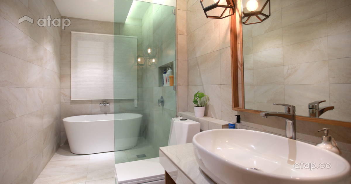 Contemporary Minimalistic Bathroom terrace design ideas & photos ...