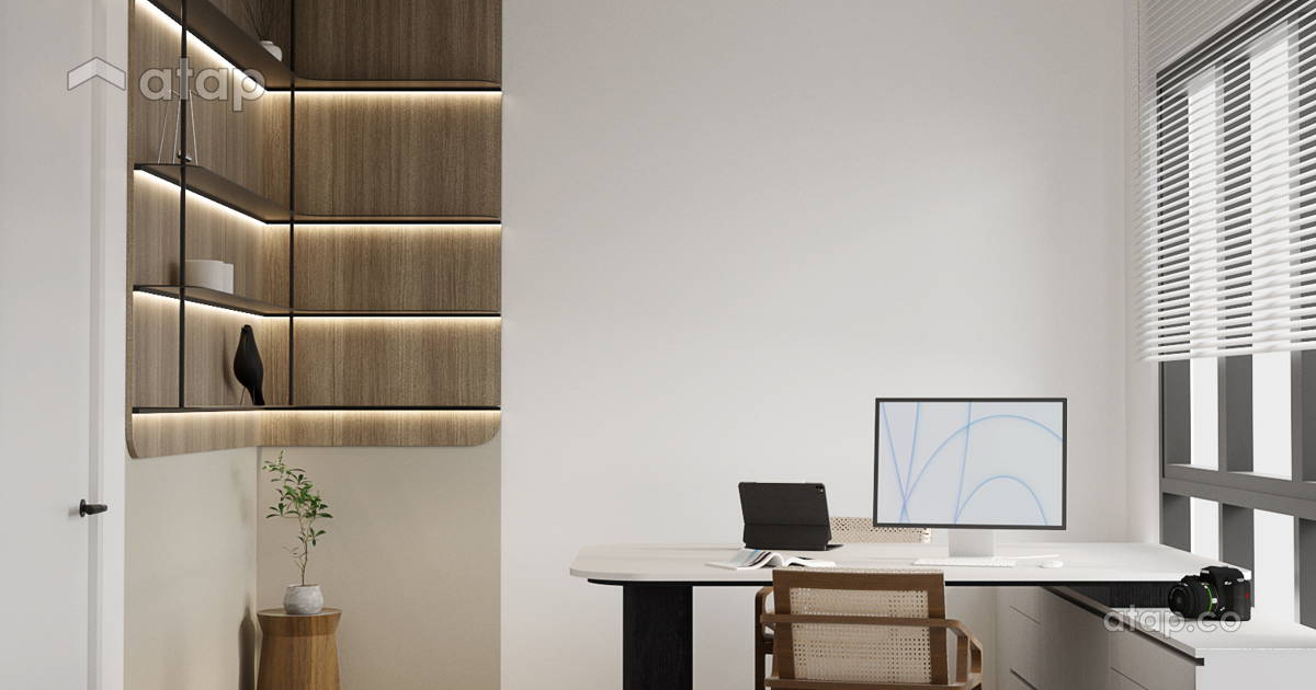 Minimalistic Modern Study Room terrace design ideas & photos Malaysia ...