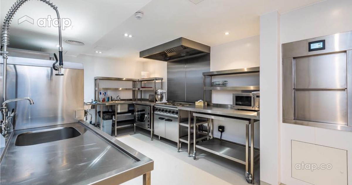 Industrial F&B Kitchen shophouse design ideas & photos Malaysia | Atap.co