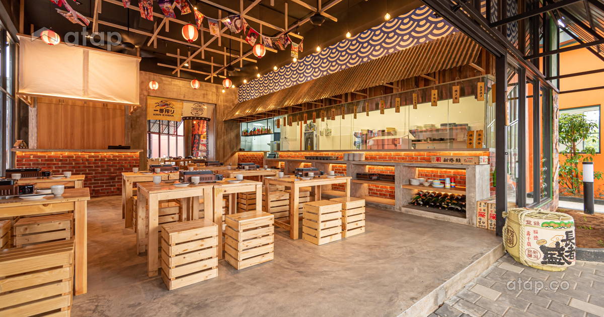 Asian Rustic F&B Retail shophouse design ideas & photos Malaysia | Atap.co