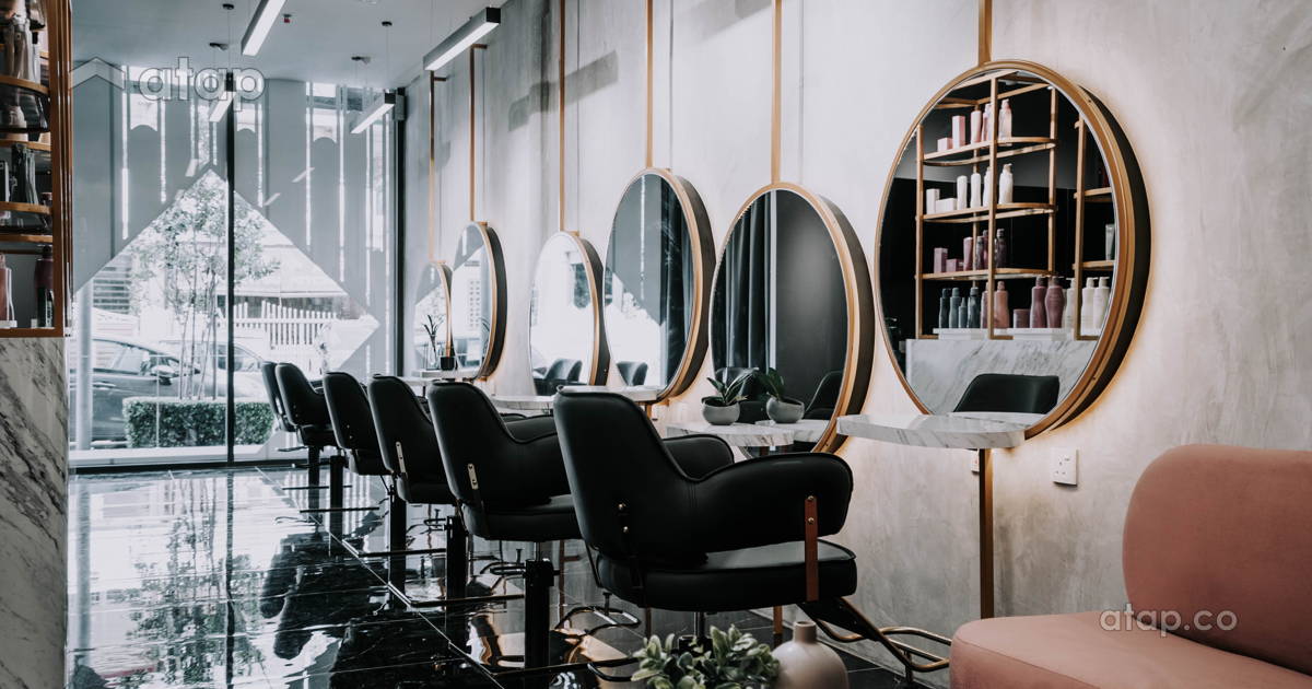 BION PREMIUM HAIR SALON interior design renovation ideas, photos and ...