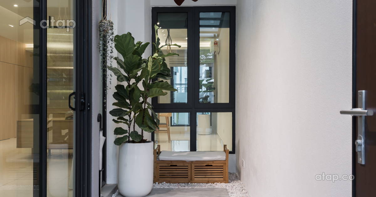 Contemporary Modern Foyer Garden terrace design ideas & photos Malaysia ...
