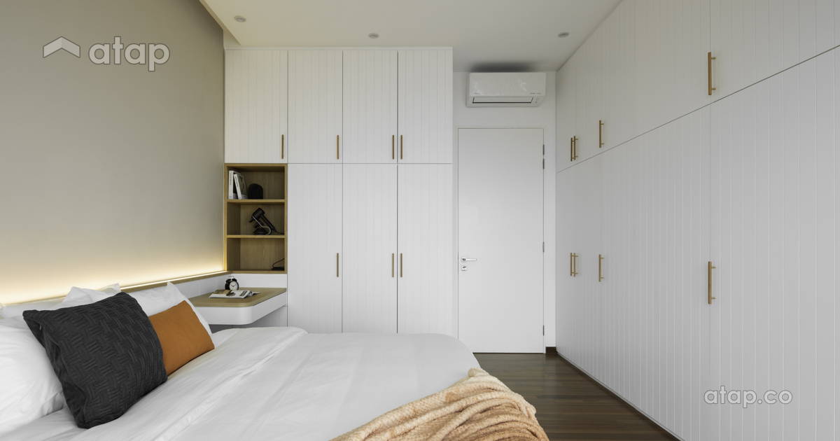 Minimalistic Zen Bedroom condominium design ideas & photos Malaysia ...