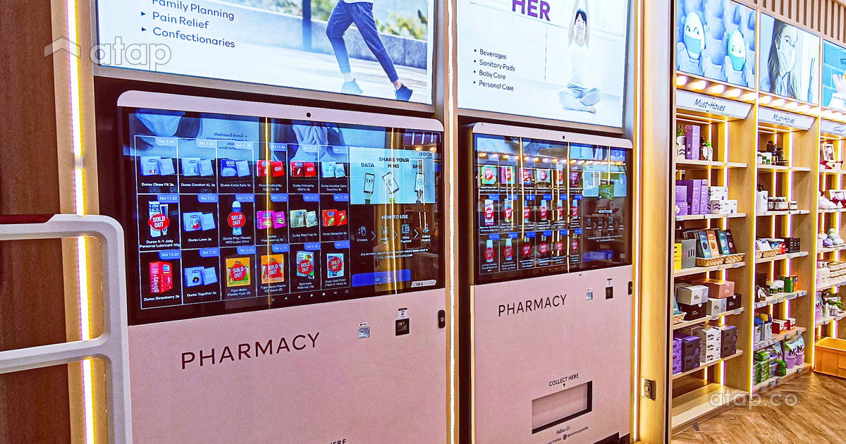 Classic Zen Retail shopping mall design ideas & photos Malaysia | Atap.co