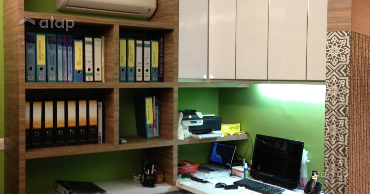 Modern Study Room semi-detached design ideas & photos Malaysia | Atap.co