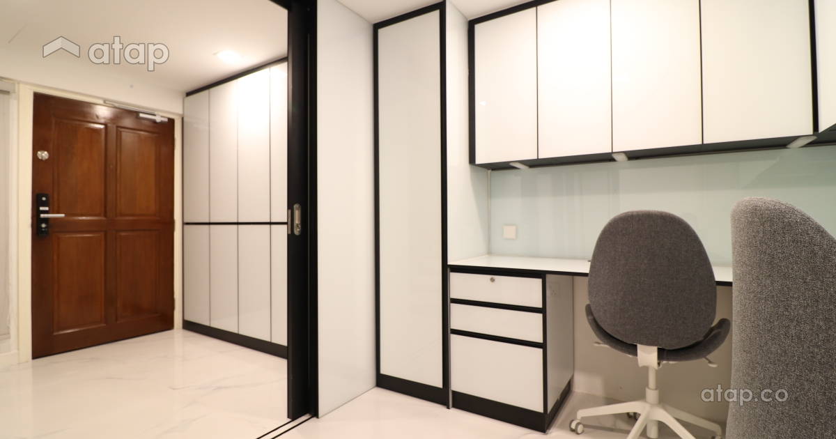 Modern Zen Study Room townhouse design ideas & photos Malaysia | Atap.co