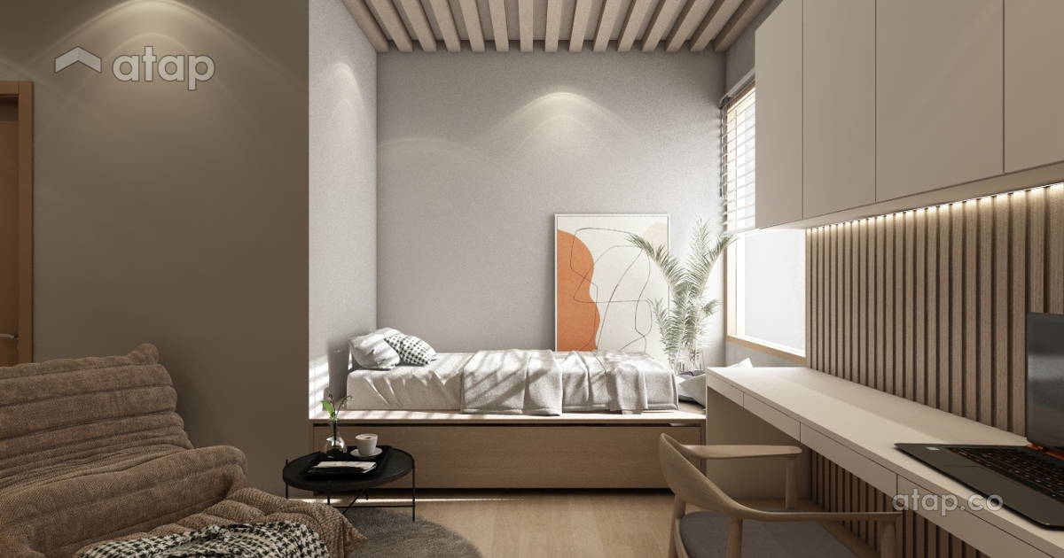 Modern Zen Study Room semi-detached design ideas & photos Malaysia ...