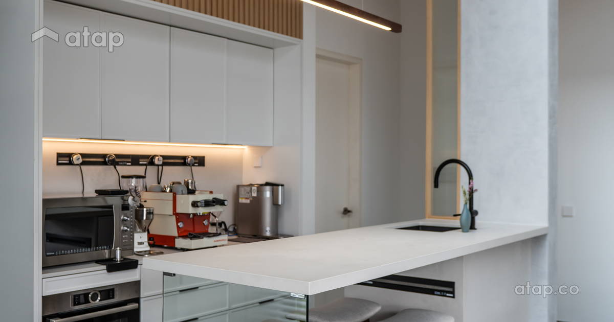 Modern Kitchen semi-detached design ideas & photos Malaysia | Atap.co