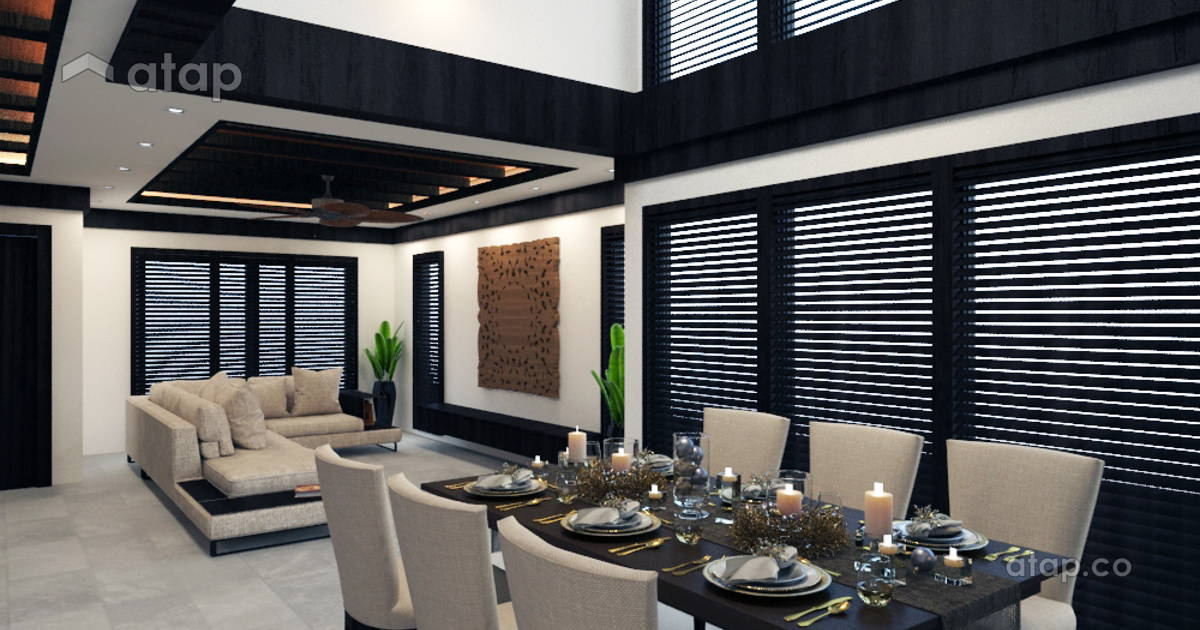Balinese Terrace House @ Taman Keramat interior design renovation ideas ...
