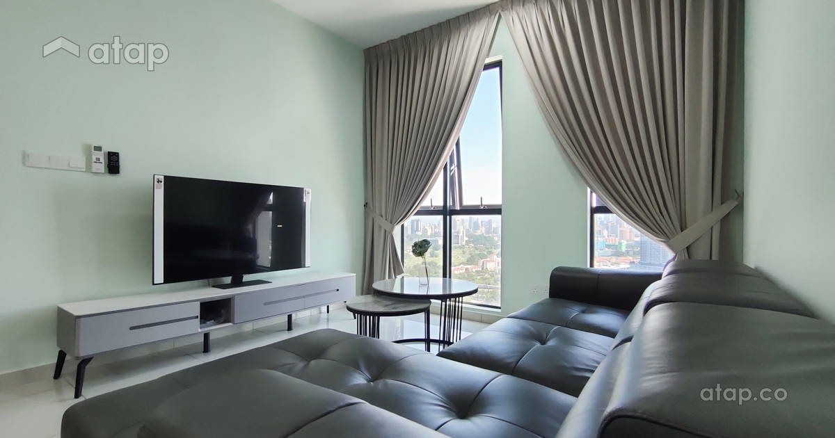 Asian Living Room condominium design ideas & photos Malaysia | Atap.co