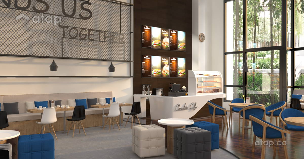 Industrial Modern F&B shopping mall design ideas & photos Malaysia ...