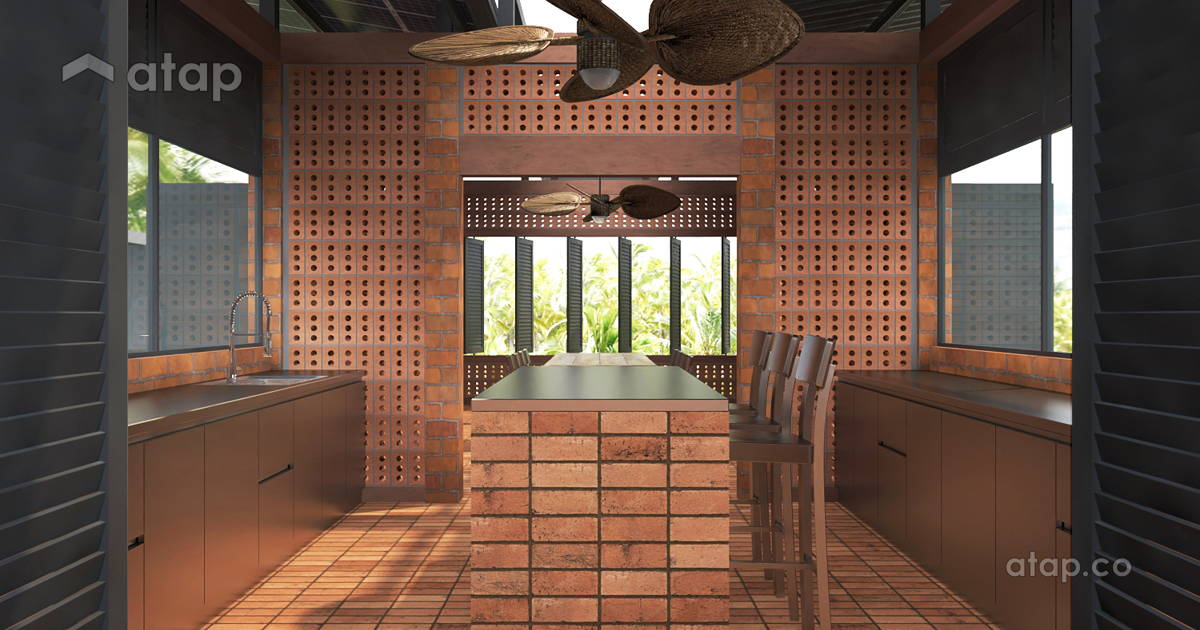 Asian Rustic Exterior others design ideas & photos Malaysia | Atap.co