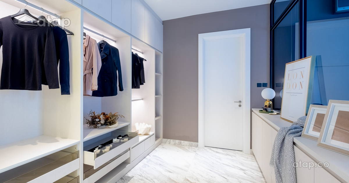 Classic Zen Bedroom condominium design ideas & photos Malaysia | Atap.co