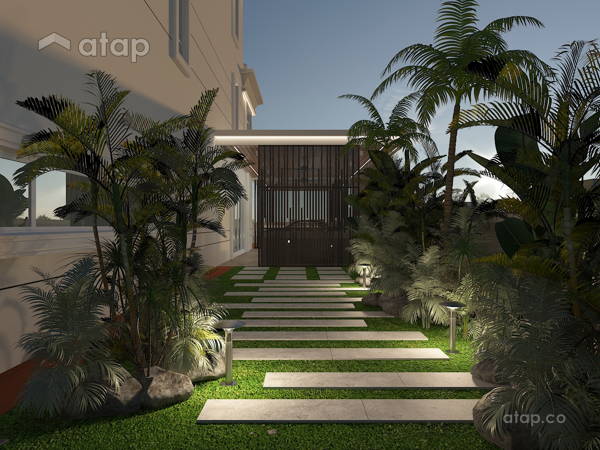 Contemporary Modern Exterior Garden bungalow design ideas & photos ...