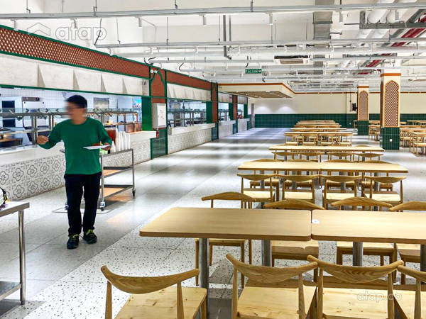 Factory Canteen Design and Build | Non-halal Cafeteria Kitchen | Bertam ...