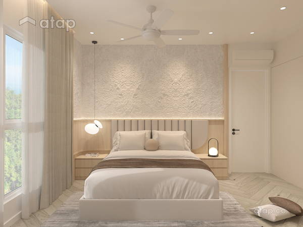 Asian Modern Bedroom condominium design ideas & photos Malaysia | Atap.co