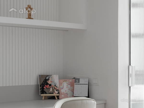 Minimalistic Modern Bedroom semi-detached design ideas & photos ...