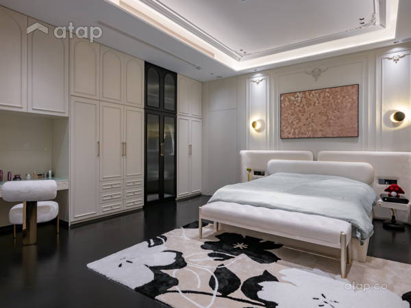 Classic Modern Bedroom condominium @ French Medieval style 18 Madge | K&J Design Studio